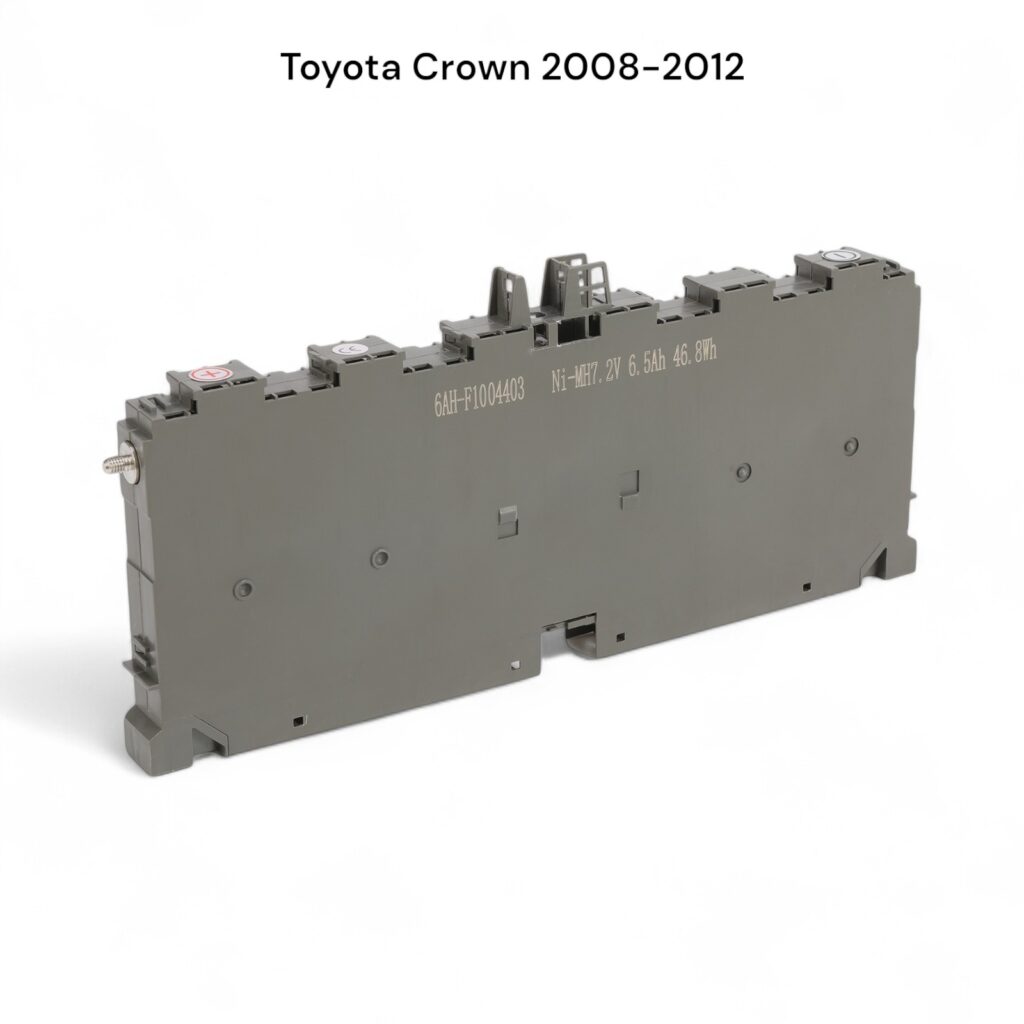 288V 6.5Ah NIMH Hybrid Car Battery Replacement For Toyota Crown 2008 ...